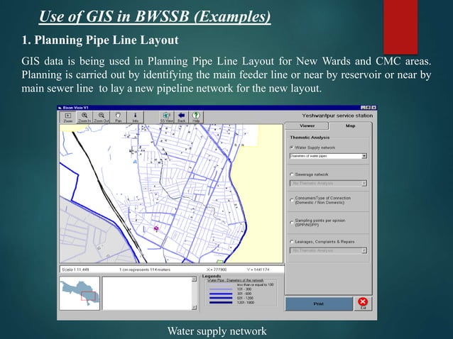 A case study on GIS application | PPT