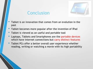 Group 8 tablet computers | PPTX