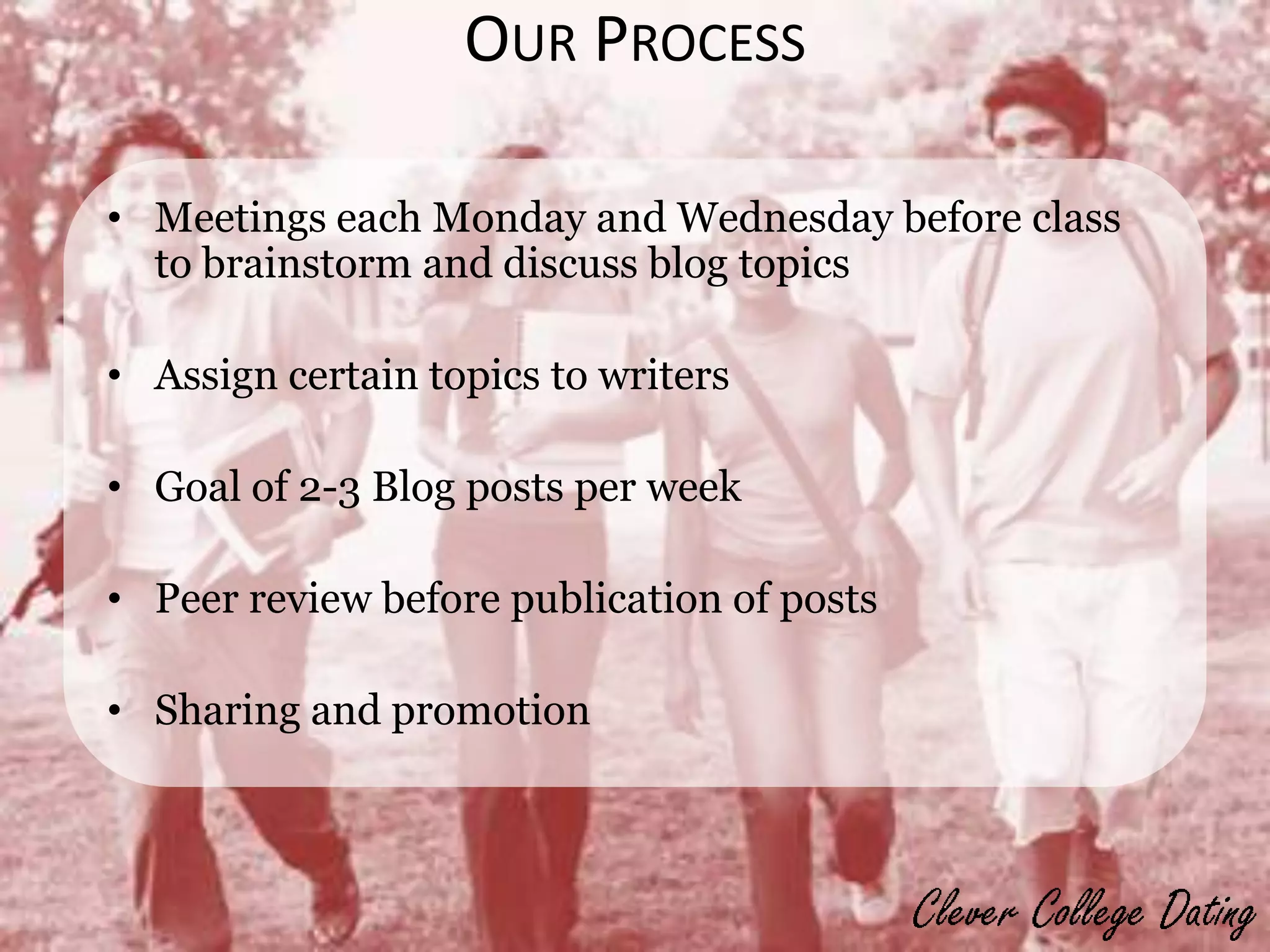 Electronic Marketing - Blog Report | PPTX