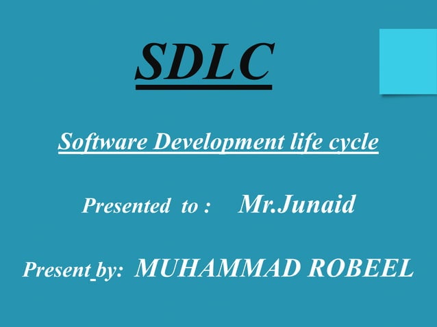 SDLC | PPT