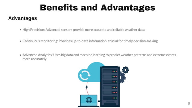 Smart Weather Monitoring System Using IoT | PPTX