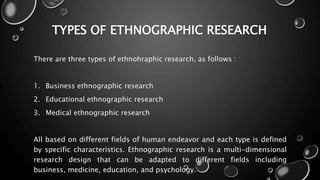 Group 9 ethnographic design | PPT
