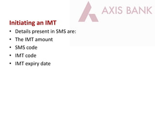 AXIS BANK DIGITAL PRODUCTS | PPT
