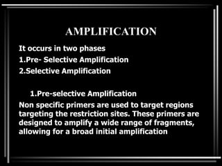 Group 9 Amplification fragment length polymorphisn-1.pptx