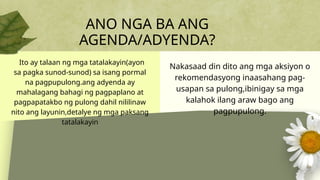 uri ng akademikong pagsulat agenda(filipino sa piling larang akademiko ...