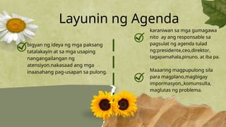 uri ng akademikong pagsulat agenda(filipino sa piling larang akademiko ...