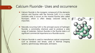 Calcium Fluoride | PPT