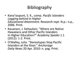 Pacific Islander Identity | PPTX