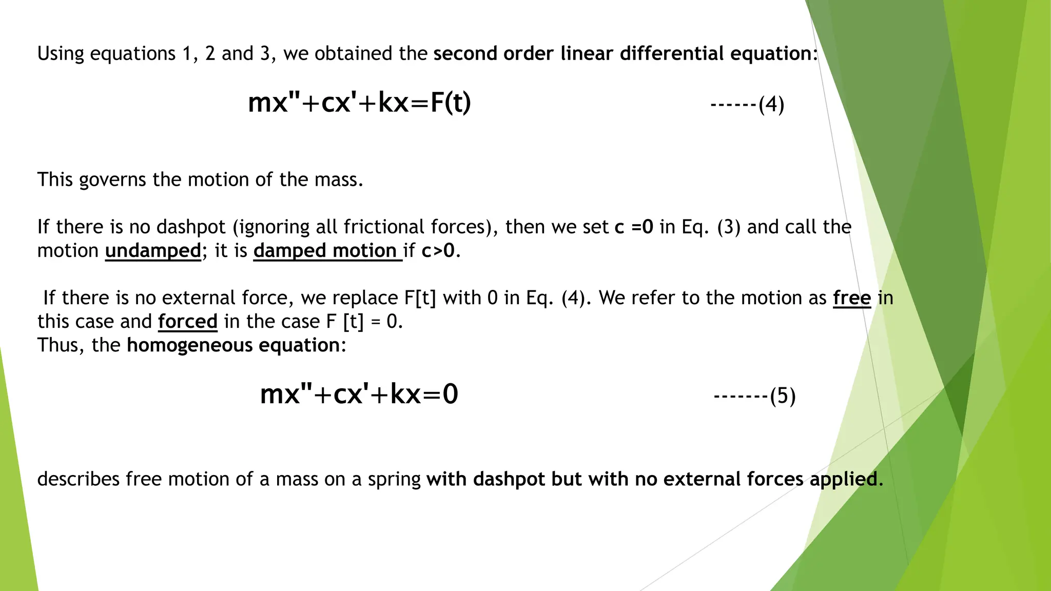 Damped and undamped motion differential equations.pptx