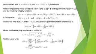 Damped and undamped motion differential equations.pptx