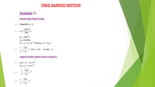 Damped and undamped motion differential equations.pptx