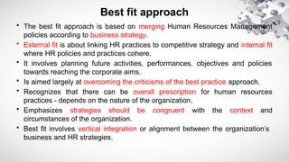 Strategic Human Resource Management in practice | PPTX