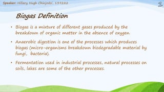 Biogas Energy | PPTX