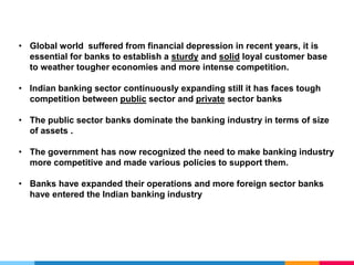 Total Quality Management in Banking Sector | PPTX