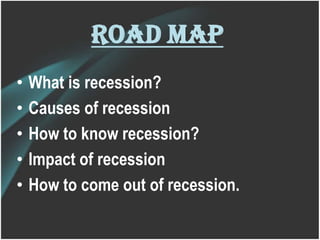 impact of recession on it sector | PPTX