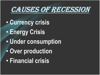impact of recession on it sector | PPTX