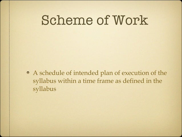 Group A - differences on Syllabus, Curriculum, SOW and Lesson Plan | PPS