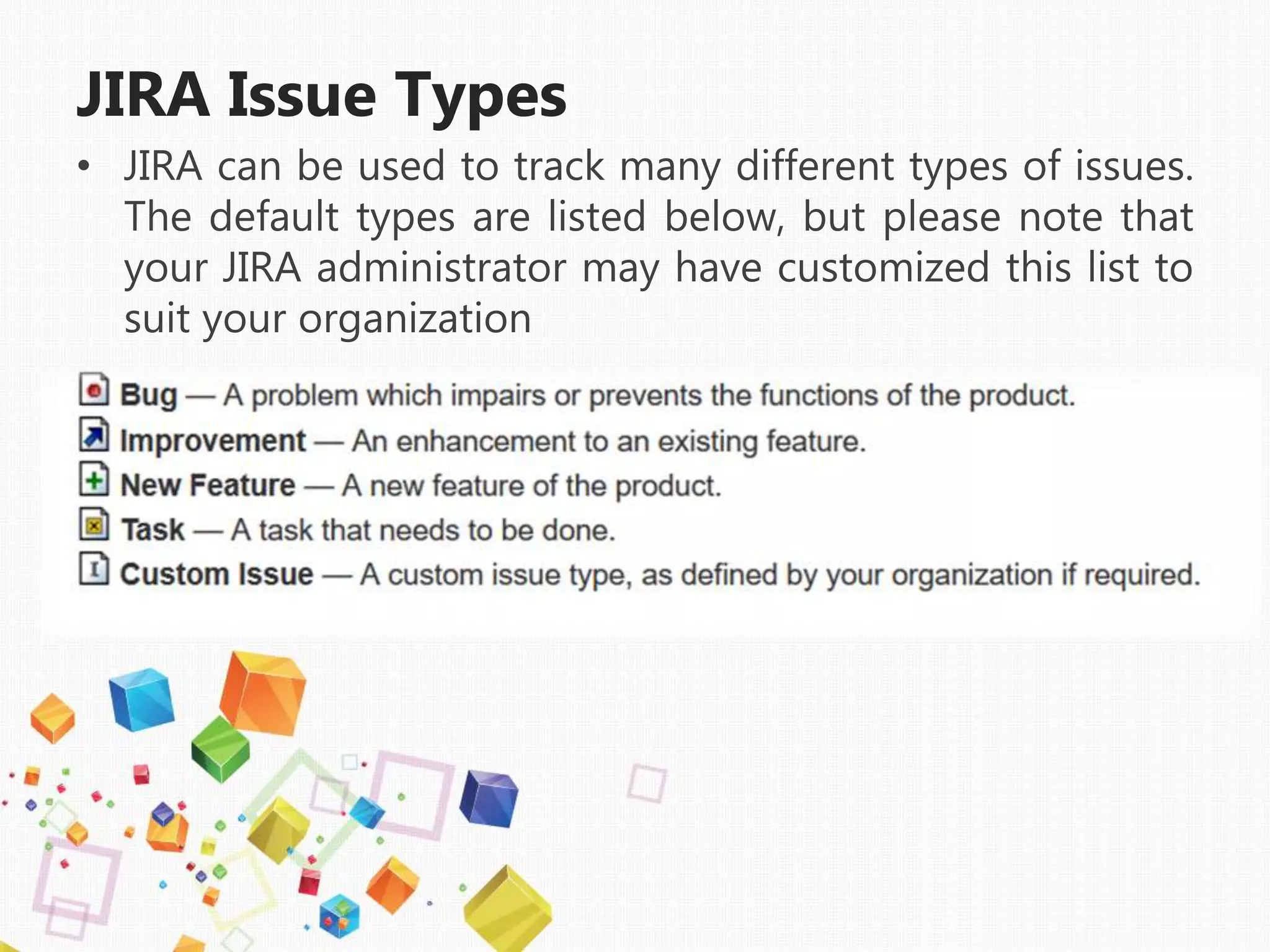 Introduction to JIRA | PPTX