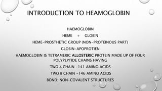 Heme biosynthesis and it’s general overview | PPTX