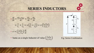 CAPACITORS AND INDUCTORS | PDF