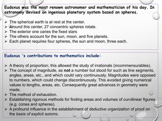 Development of Geographical Thoughts and Explanation in Greek period | PPTX