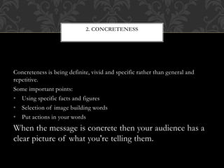 Seven C's of Communication | PPT