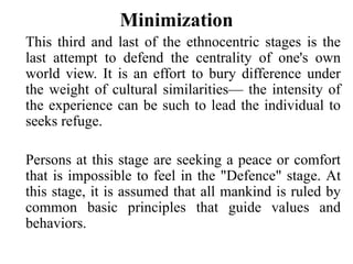 A Development Approach to Training for intercultural activity | PPTX