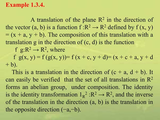 Group abstract algebra | PPTX | Chemistry | Science