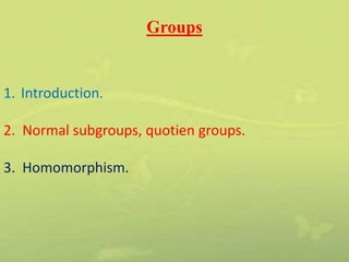 Group abstract algebra | PPTX