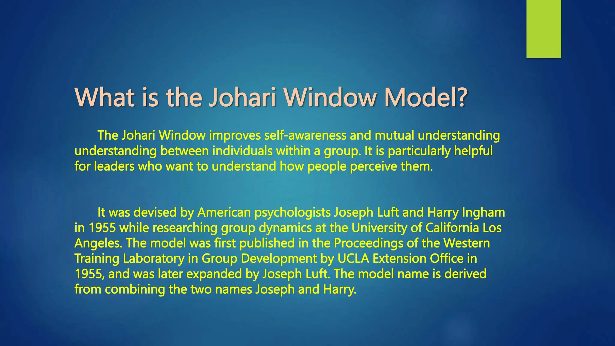 Group Activity- Johari Window Model.pptx