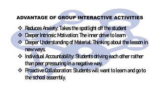 GROUP ACTIVITY | PPT