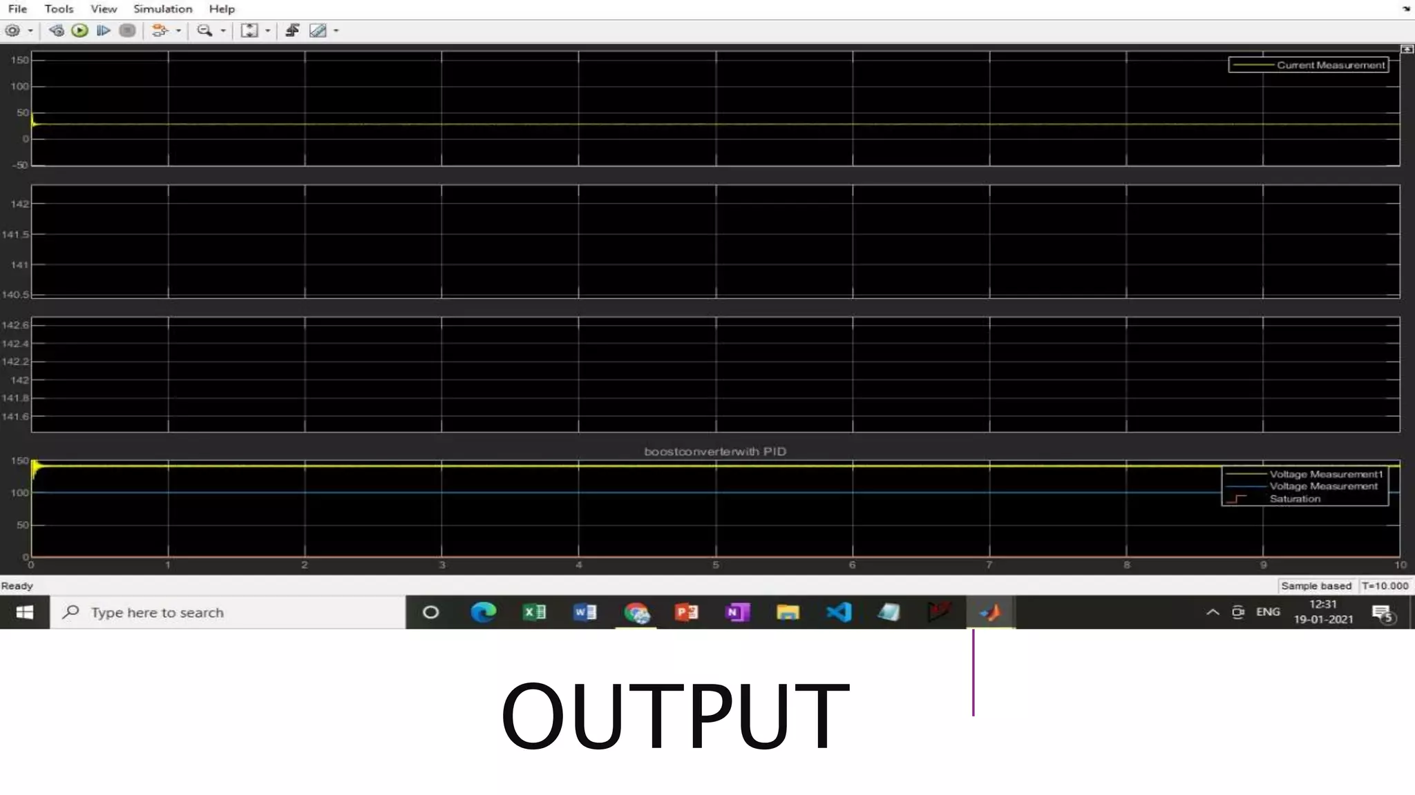 Buck Converter In Matlab Using Pid Controller Ppt