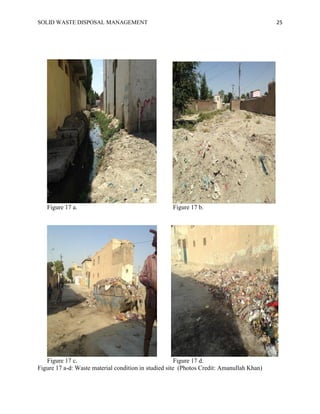 Group a final project, solid waste disposal management | PDF