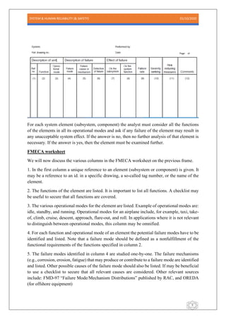 Application Of FMECA | PDF | Mechanical and Industrial Engineering ...