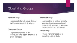 Group and teams, | PPTX