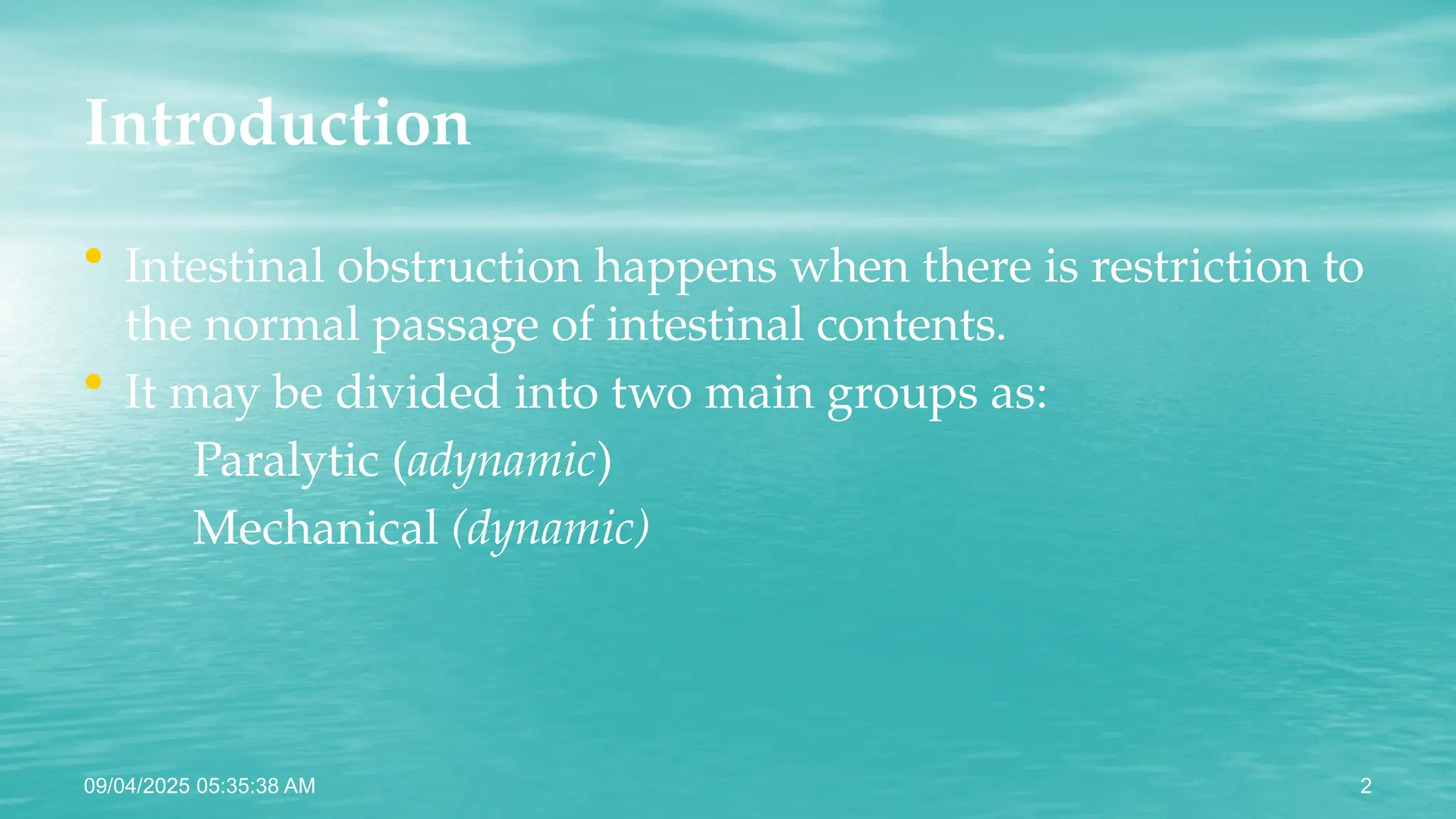 GROUP A PRESENTATION ON INTESTINAL OBSTRUCTION.pptx