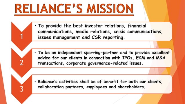 Reliance Industries Limited ppt | PPTX