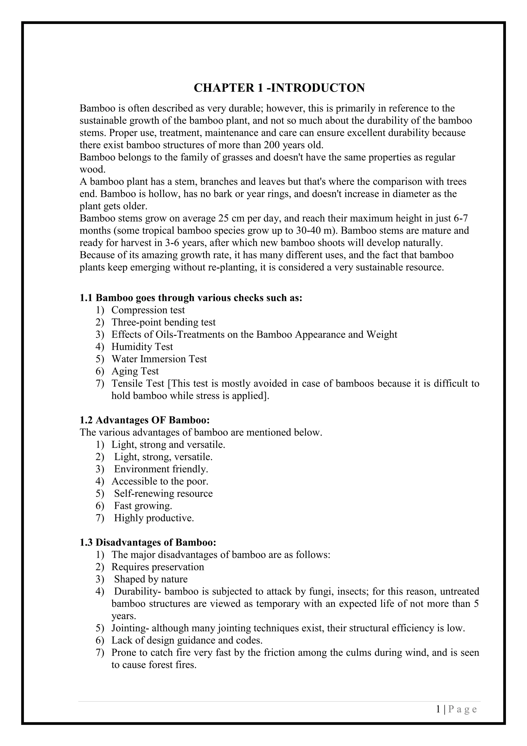 Baltimore Truss Design Based on bamboo | PDF