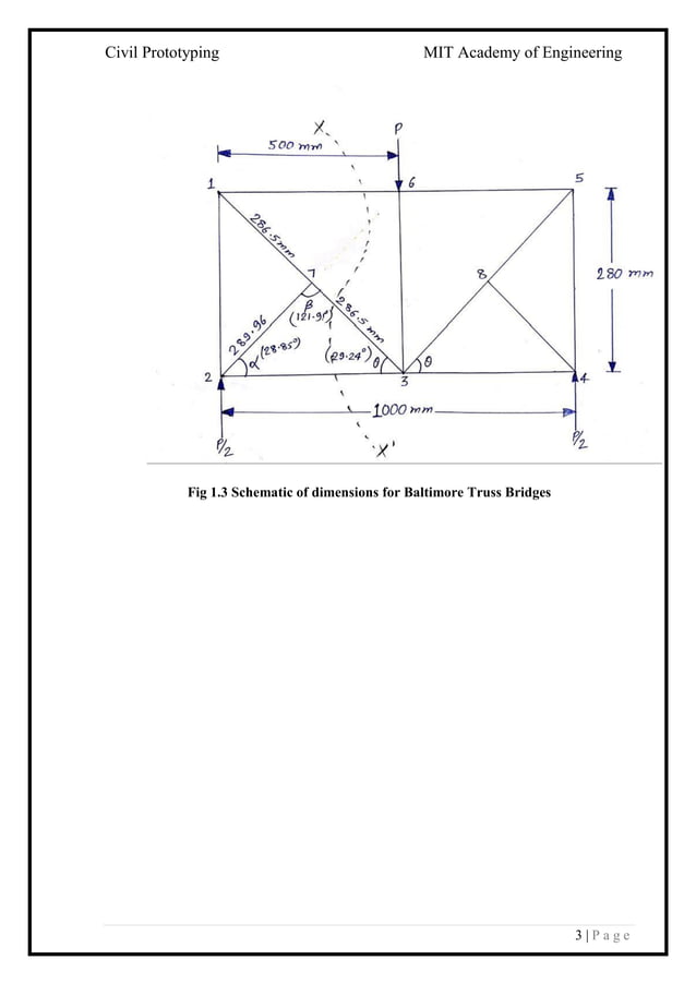 Baltimore Truss Design Based on bamboo | PDF