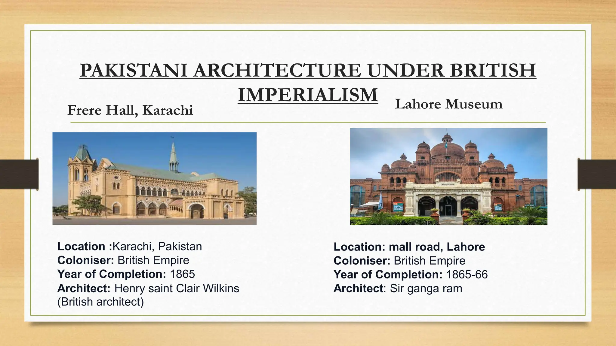 history of art and design during British colony | PPTX