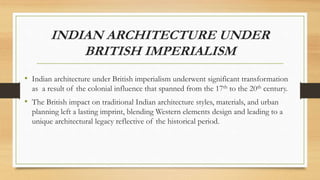 history of art and design during British colony | PPTX