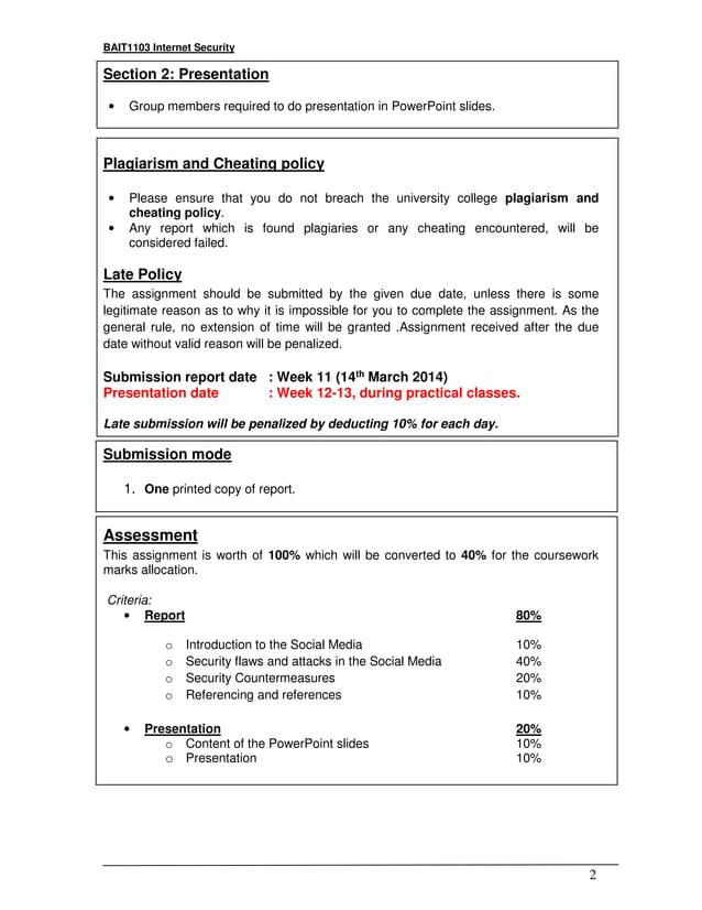 Group Assignment - Internet Security | PDF | Internet | Computing