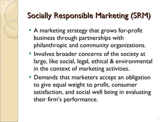 Socially Responsible Marketing | PPT