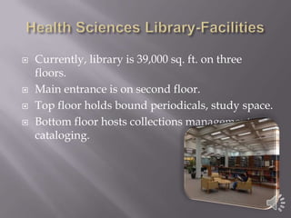 LSU-HSC Library: An Overview | PPTX
