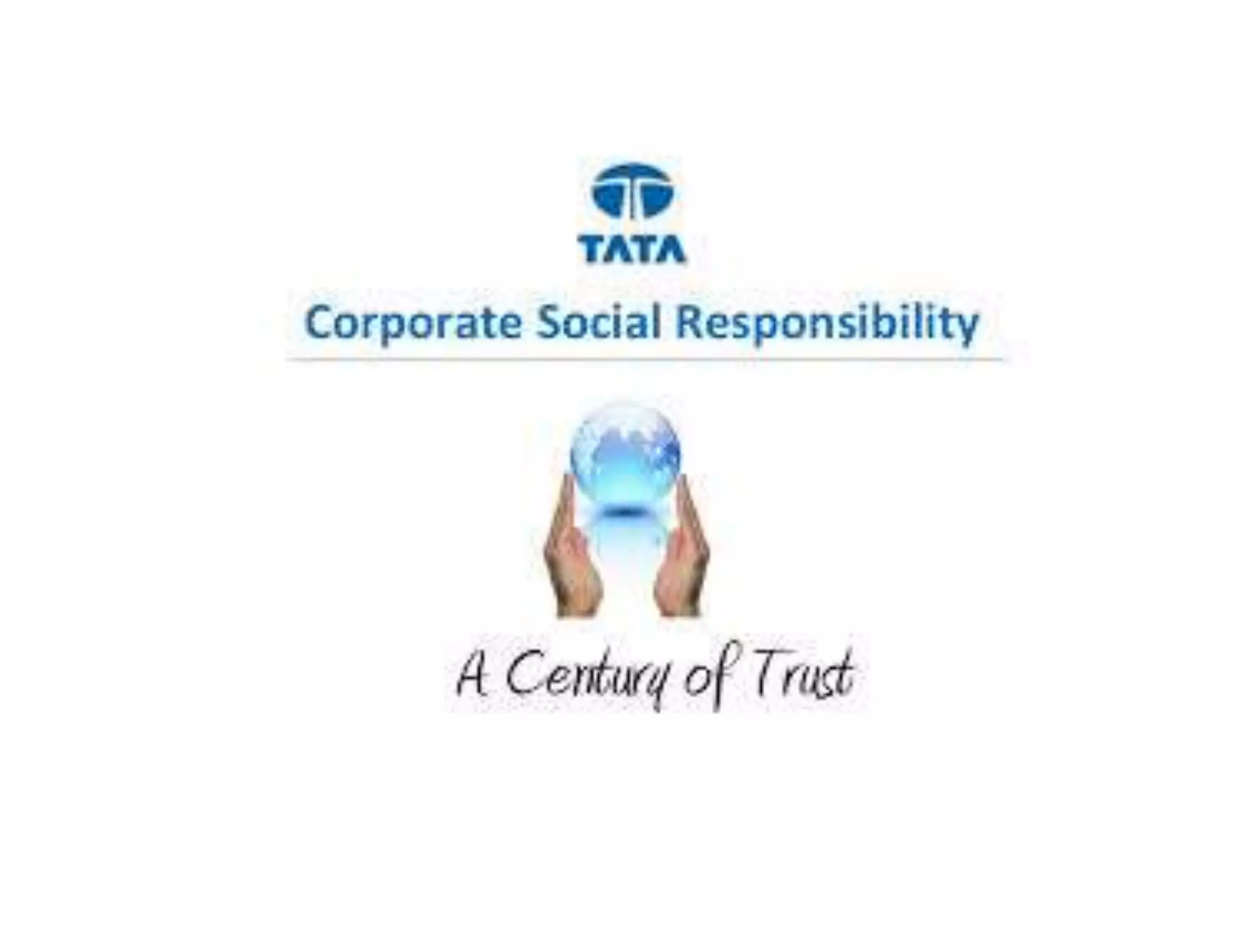 corporate social responsibility of tata group | PPT