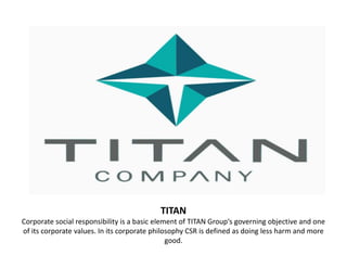 corporate social responsibility of tata group | PPT