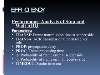 Stop and Wait arq | PPT