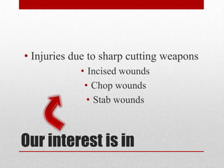 Mechanical injuries_Forensics | PPTX