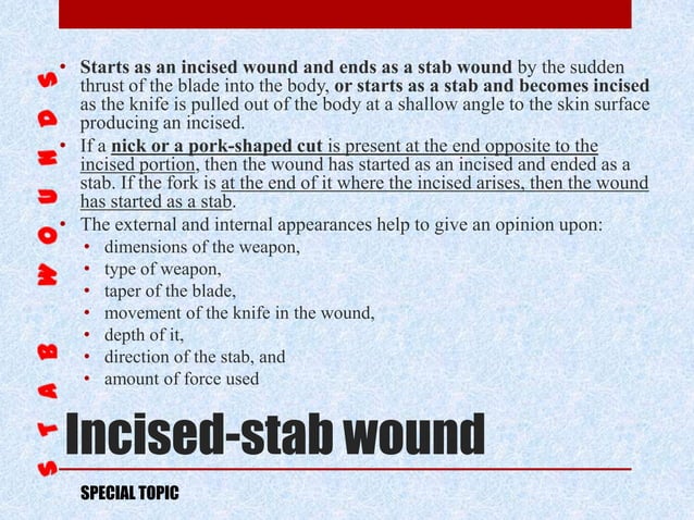 Mechanical injuries_Forensics | PPTX