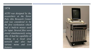 THE FOURTH GENERATIONS OF COMPUTERS.(1972-1984) | PPT